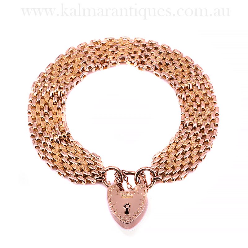 Gorgeous Antique Gate Bracelet